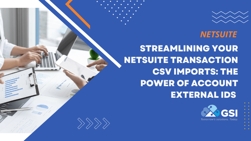 Streamlining Your NetSuite Transaction CSV Imports: The Power of Account External IDs Introduction